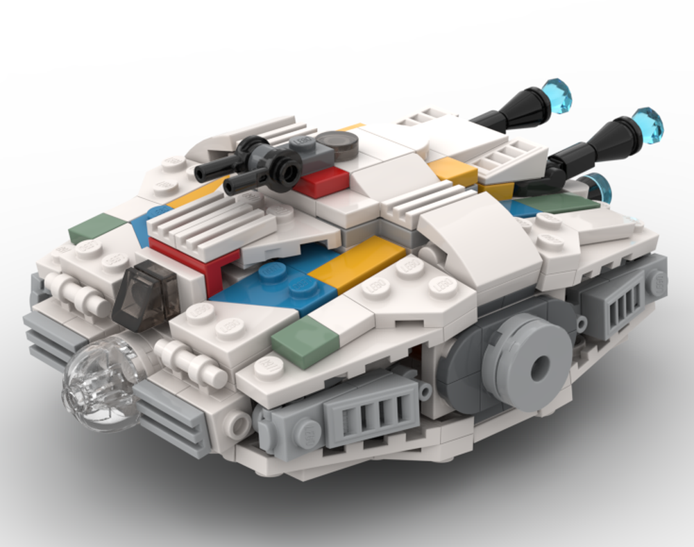 LEGO MOC Micro Ghost by x_luca_x3 | Rebrickable - Build with LEGO