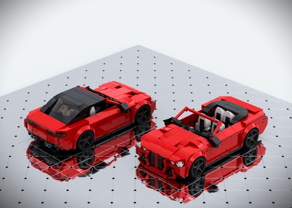 LEGO MOC BMW M4 G83 Convertible by Sweeng | Rebrickable - Build with LEGO