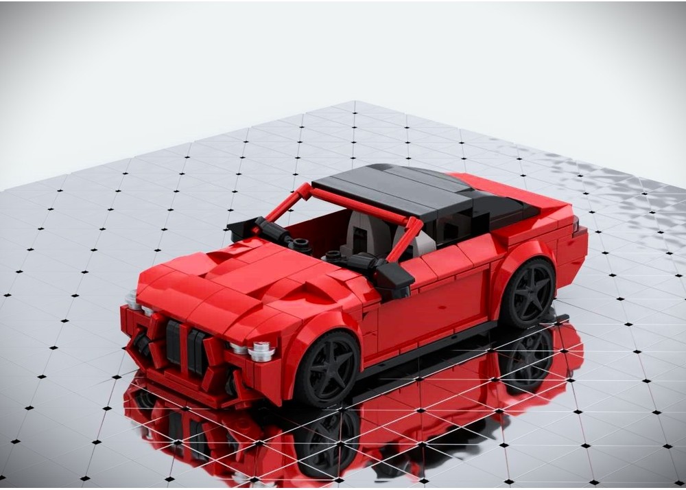 LEGO MOC BMW M4 G83 Convertible by Sweeng | Rebrickable - Build with LEGO