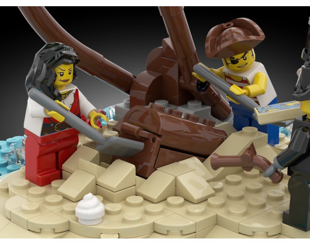 LEGO MOC X Marks The Spot! by Mikey_Brickalloti | Rebrickable - Build ...
