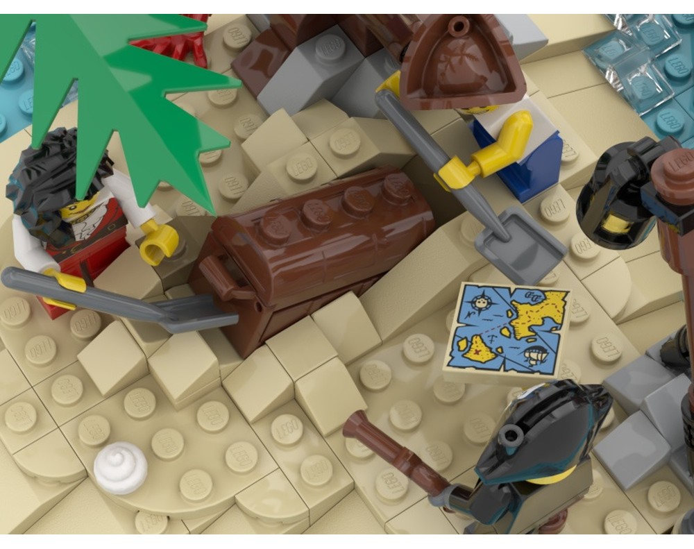 LEGO MOC X Marks The Spot! by Mikey_Brickalloti | Rebrickable - Build ...