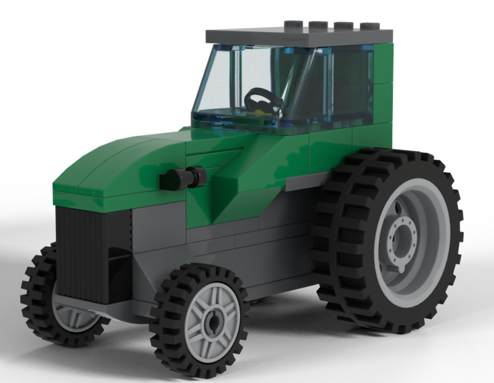 LEGO MOC Tractor by tomko1t | Rebrickable - Build with LEGO