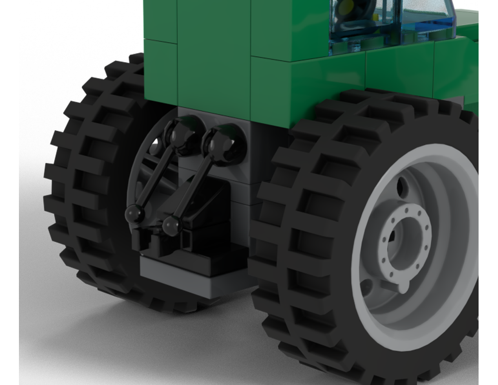 LEGO MOC Tractor by tomko1t | Rebrickable - Build with LEGO