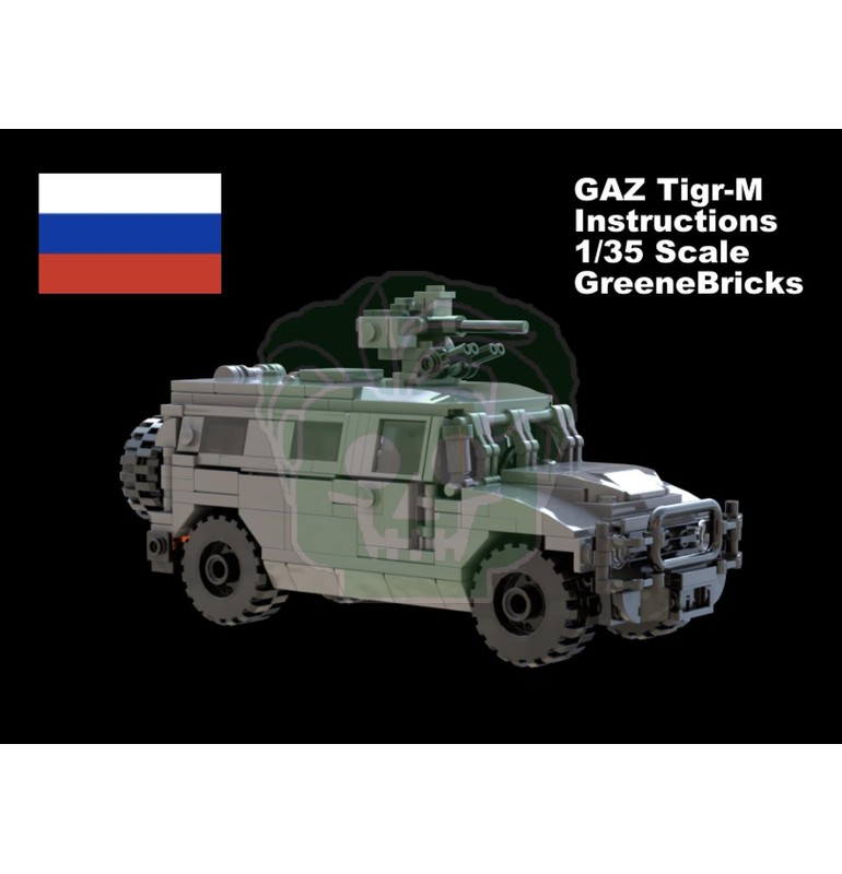 LEGO MOC Tigr-M by GreeneBricks | Rebrickable - Build with LEGO