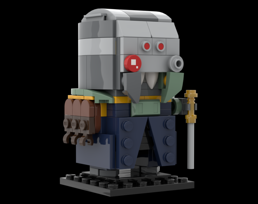 LEGO MOC Admiral Trench Cyborg by OrchardBuilds | Rebrickable - Build with LEGO