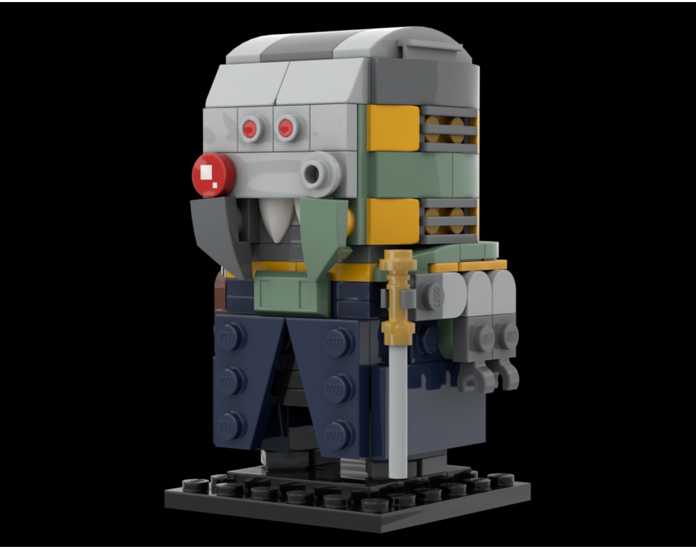 LEGO MOC Admiral Trench Cyborg by OrchardBuilds | Rebrickable - Build ...