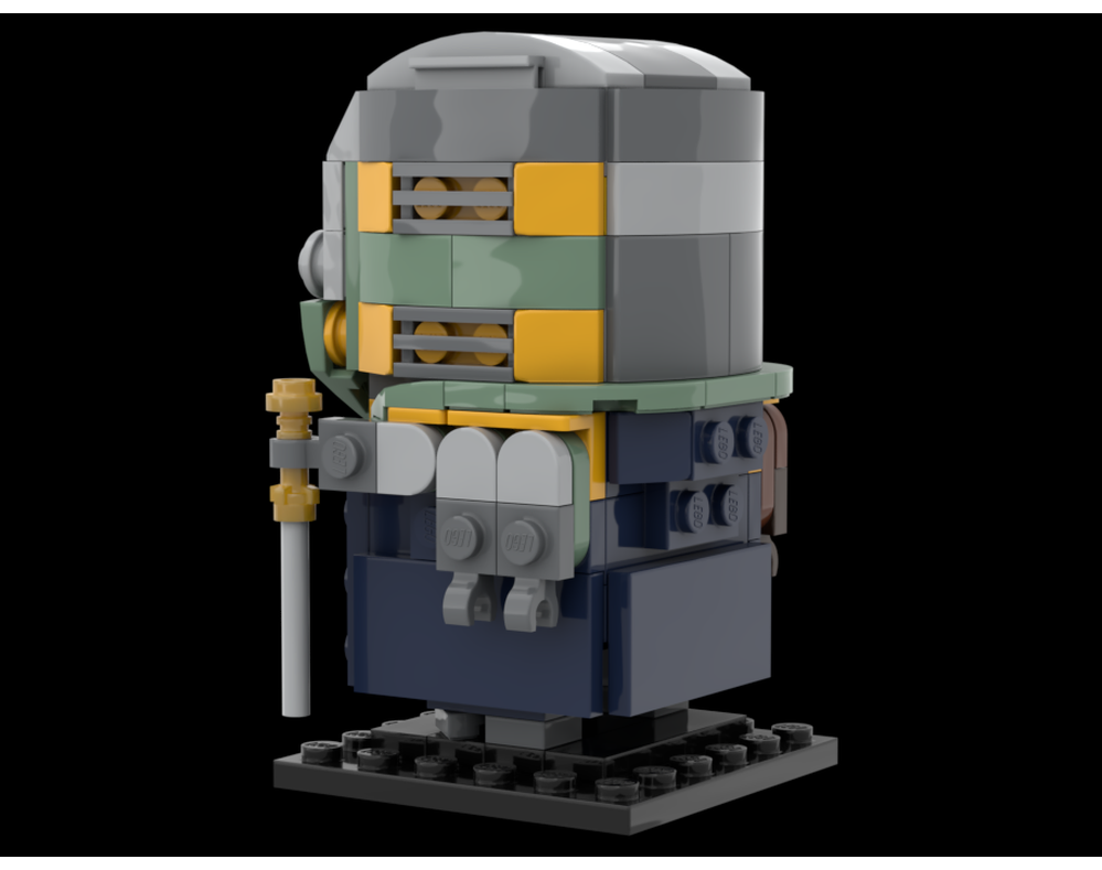 LEGO MOC Admiral Trench Cyborg by OrchardBuilds | Rebrickable - Build ...
