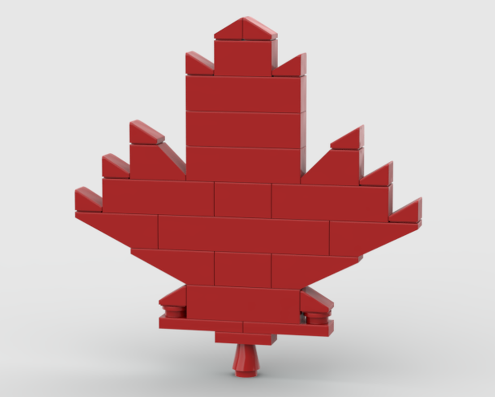 LEGO MOC Maple Leaf by MapleLeafBlox | Rebrickable - Build with LEGO