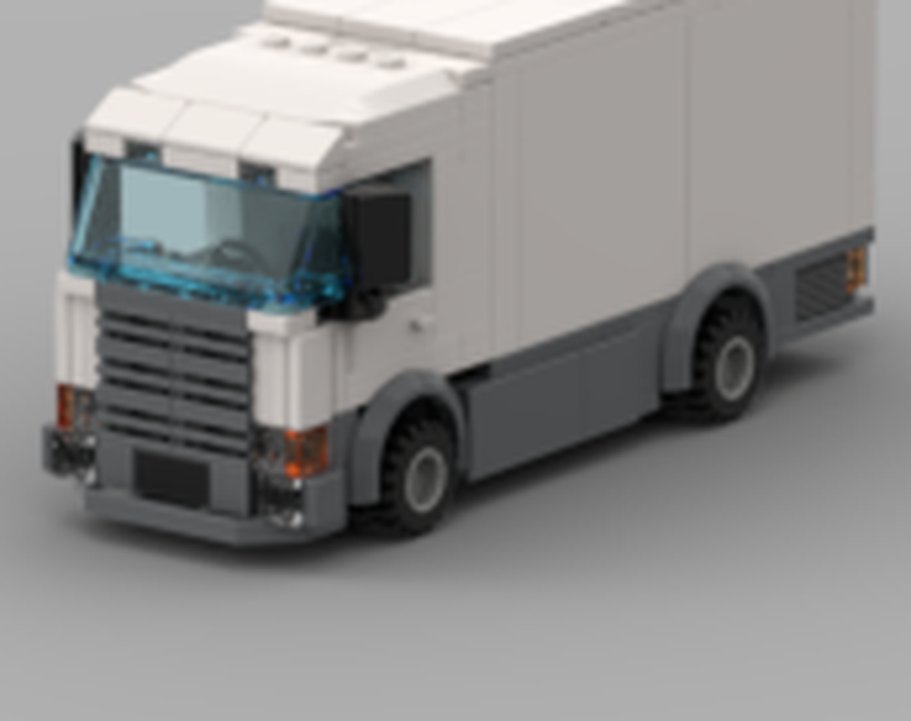 LEGO MOC Cargo Truck by leeggoo_Creator | Rebrickable - Build with LEGO