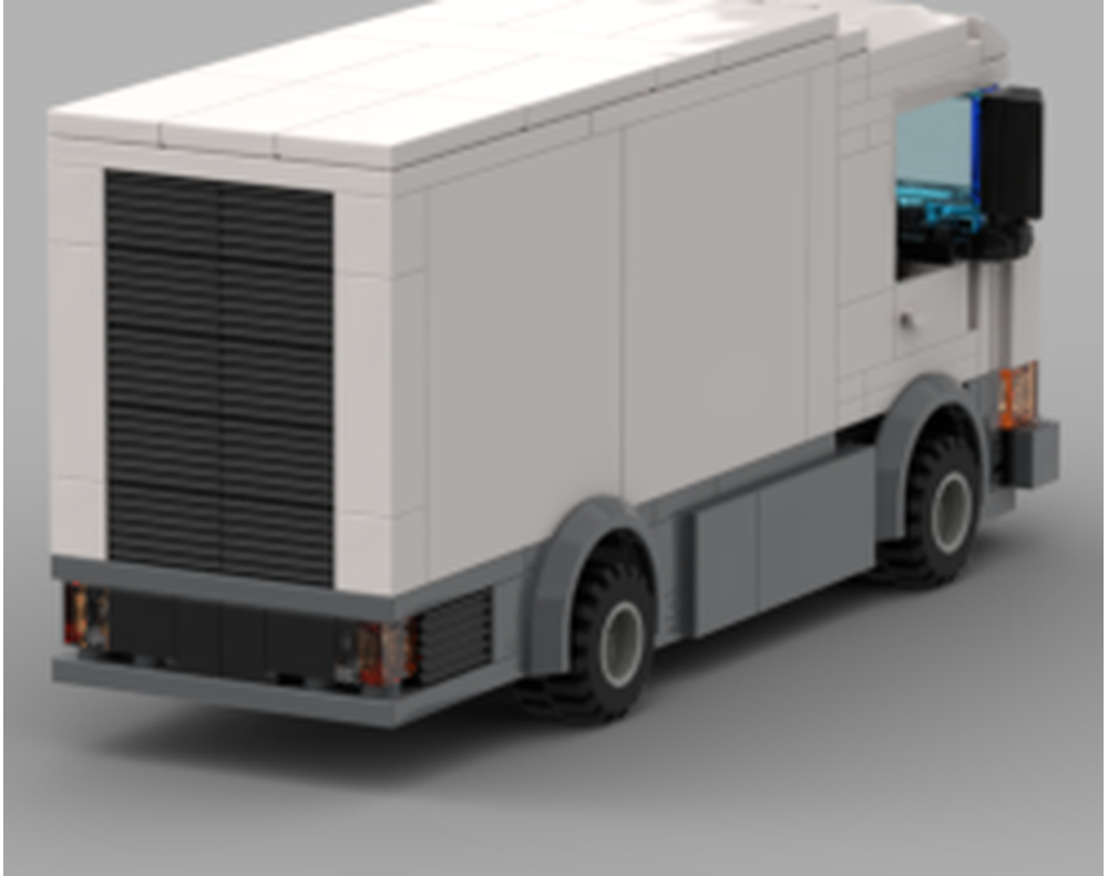 Lego Moc Cargo Truck By Leeggoocreator Rebrickable Build With Lego