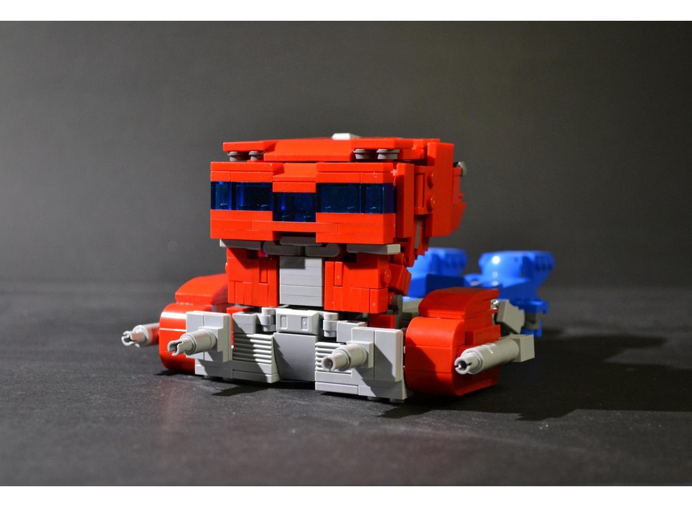 Lego Moc Optimus Prime Transformers One By Blazemocs Rebrickable