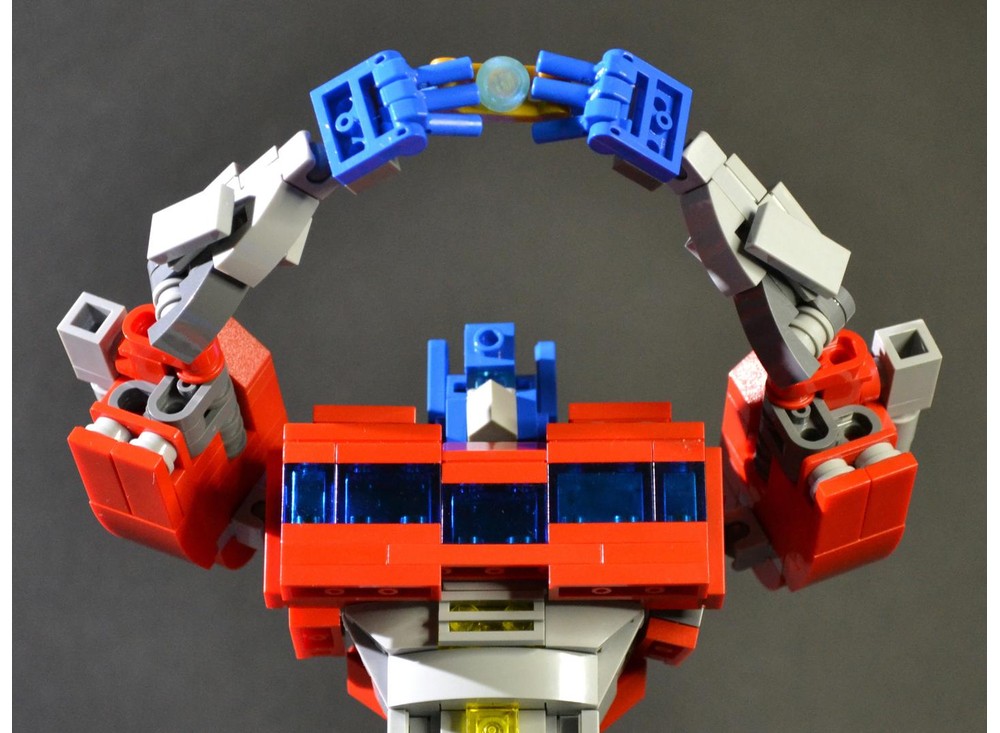 Lego Moc Optimus Prime Transformers One By Blazemocs Rebrickable