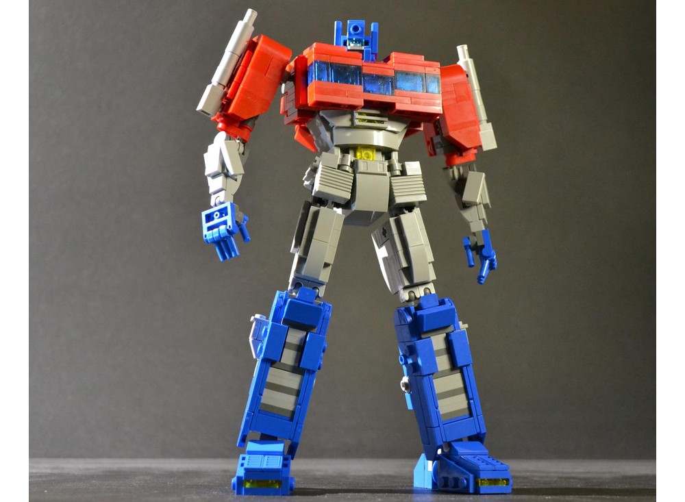 Lego Moc Optimus Prime Transformers One By Blazemocs Rebrickable