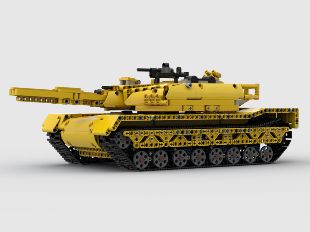 LEGO MOC RC Tank (Upgrade Version) by mechahn | Rebrickable - Build ...