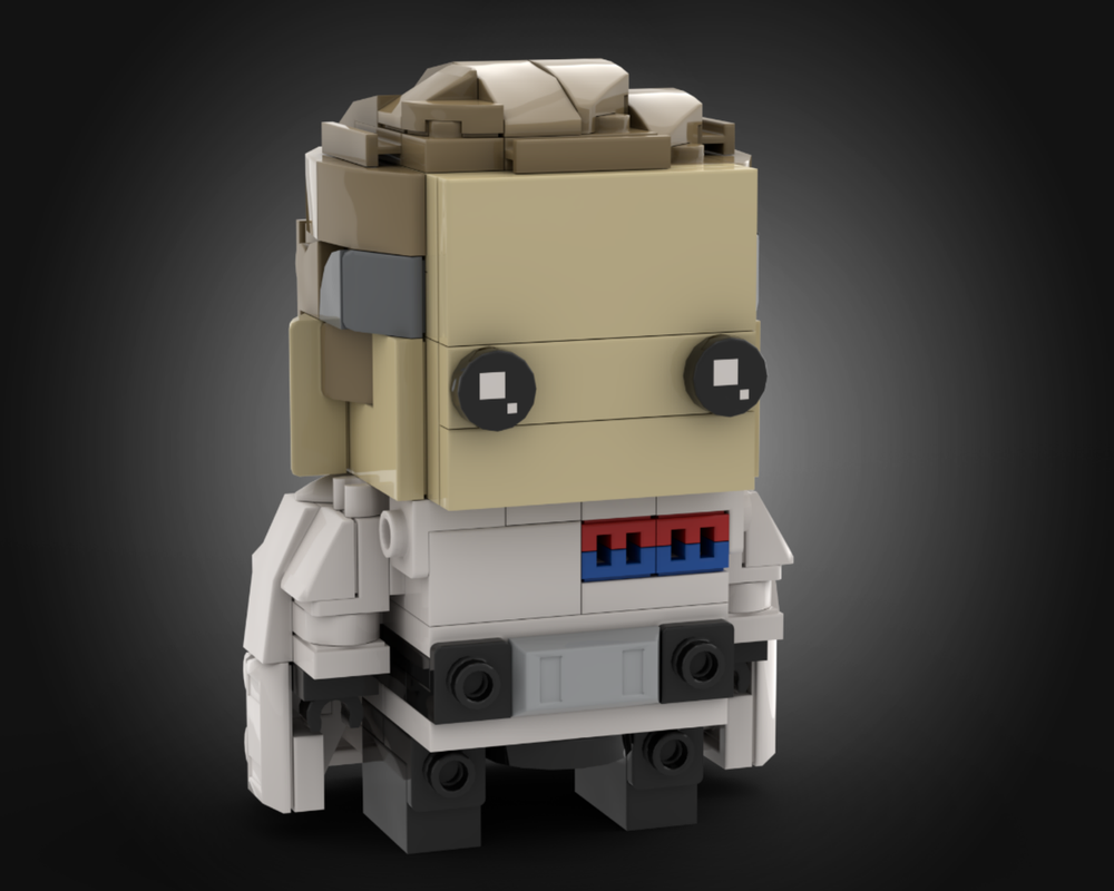 LEGO MOC Director Krennic Brickheadz by Ant0noo | Rebrickable - Build ...