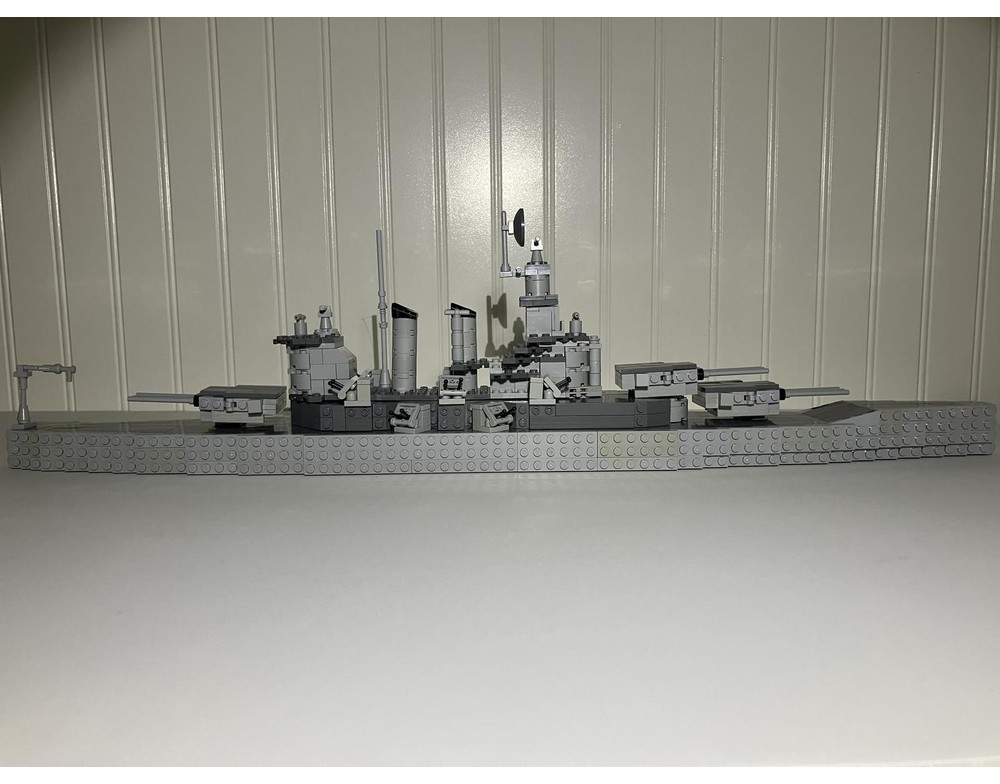LEGO MOC-196238 USS North Carolina by Bortmortimer | Rebrickable ...