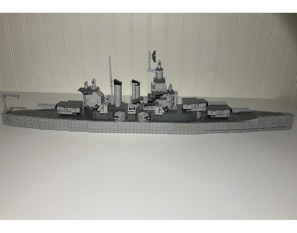 LEGO MOC-196238 USS North Carolina by Bortmortimer | Rebrickable ...