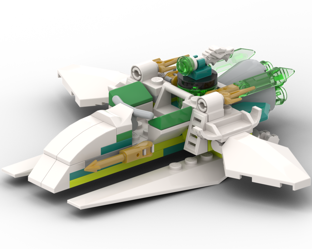 LEGO MOC-196242 Emerald Zephyr by Tomara | Rebrickable - Build with LEGO