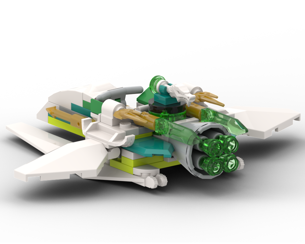 LEGO MOC Emerald Zephyr by Tomara | Rebrickable - Build with LEGO