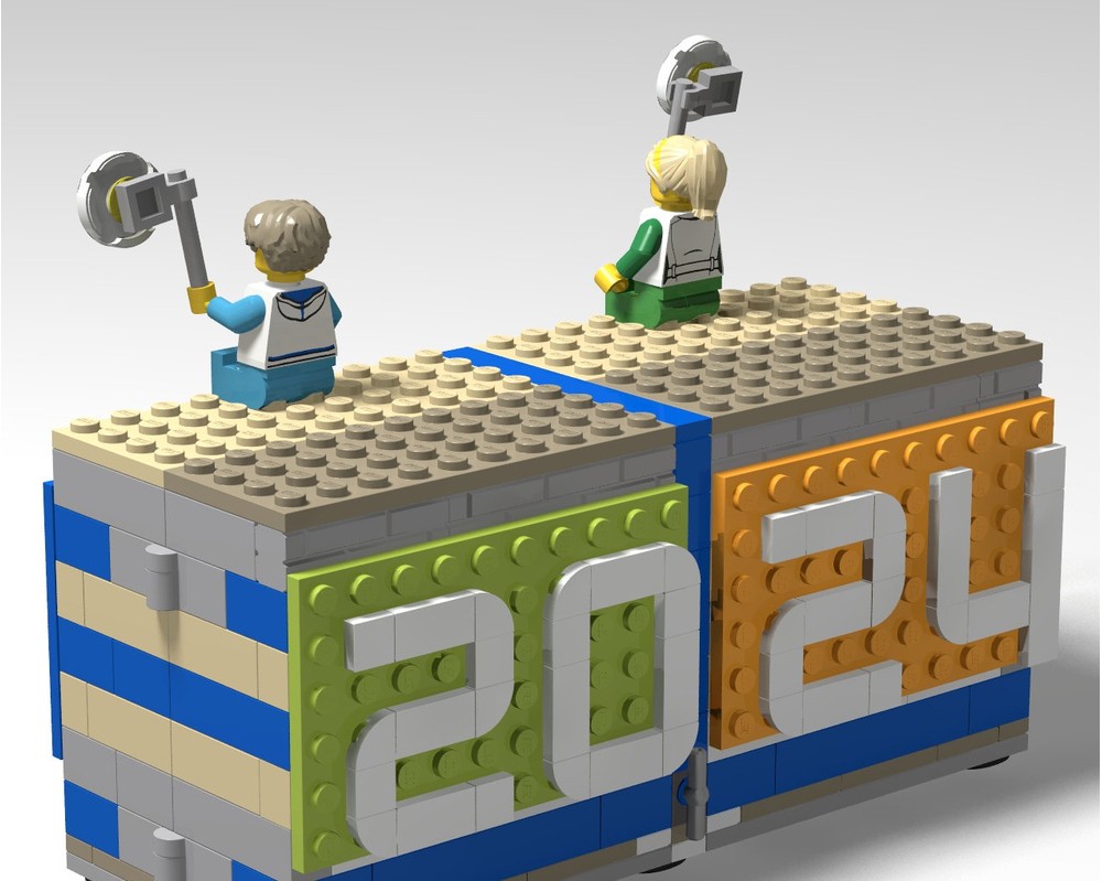 LEGO MOC Box Calendar by Build Brick | Rebrickable - Build with LEGO