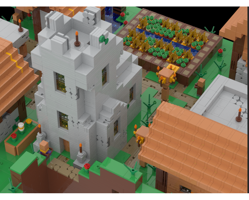 LEGO MOC UCS Minifigure-scale Village by ConsiderANapkin | Rebrickable ...