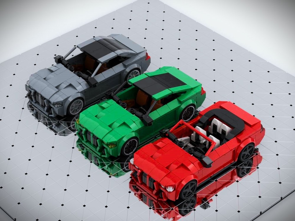LEGO MOC BMW 3-pack: G80/G82/G83 by Sweeng | Rebrickable - Build with LEGO