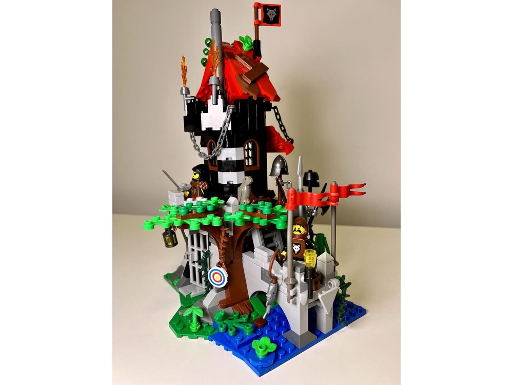 LEGO MOC-196266 Small Wolfpack Ancient Fortress by ElCapybara ...