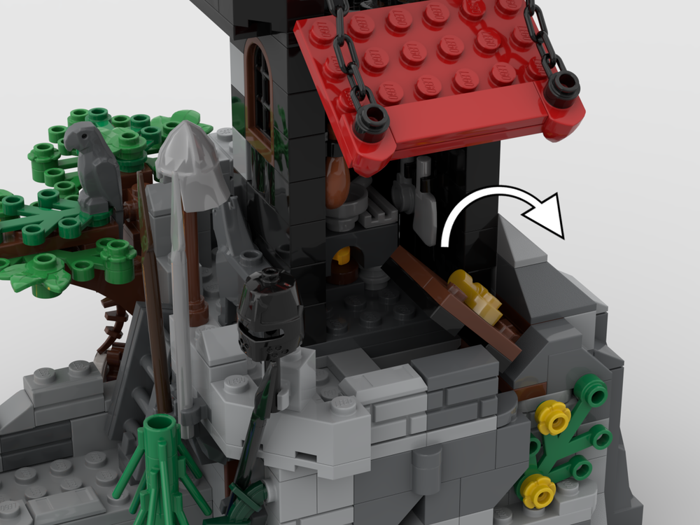 LEGO MOC-196266 Small Wolfpack Ancient Fortress by ElCapybara ...