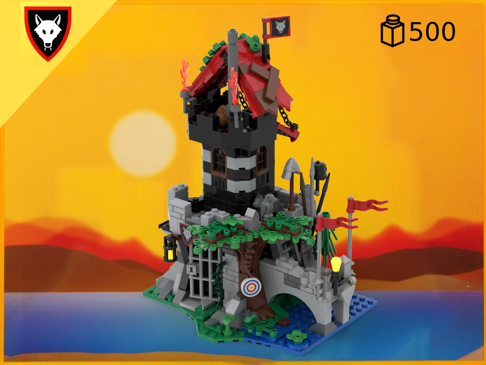 LEGO MOC-196266 Small Wolfpack Ancient Fortress by ElCapybara ...