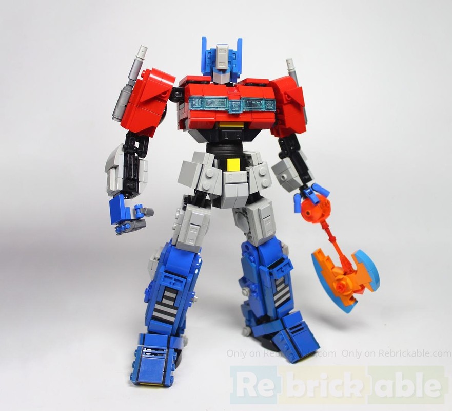 LEGO MOC-196268 Optimus Prime v2 - Transformers One by ghuners_3 ...