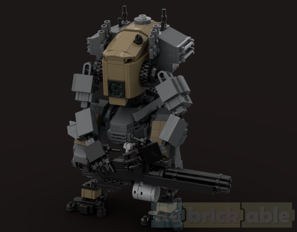 LEGO MOC Legion from Titanfall 2 by LKBuilds | Rebrickable - Build with ...