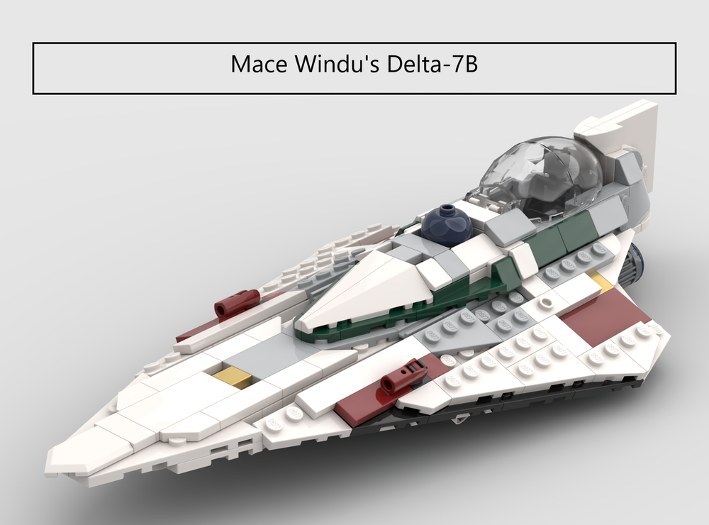 LEGO MOC Mace Windu's Delta-7B (75333 Style) by darkcrafter3 ...