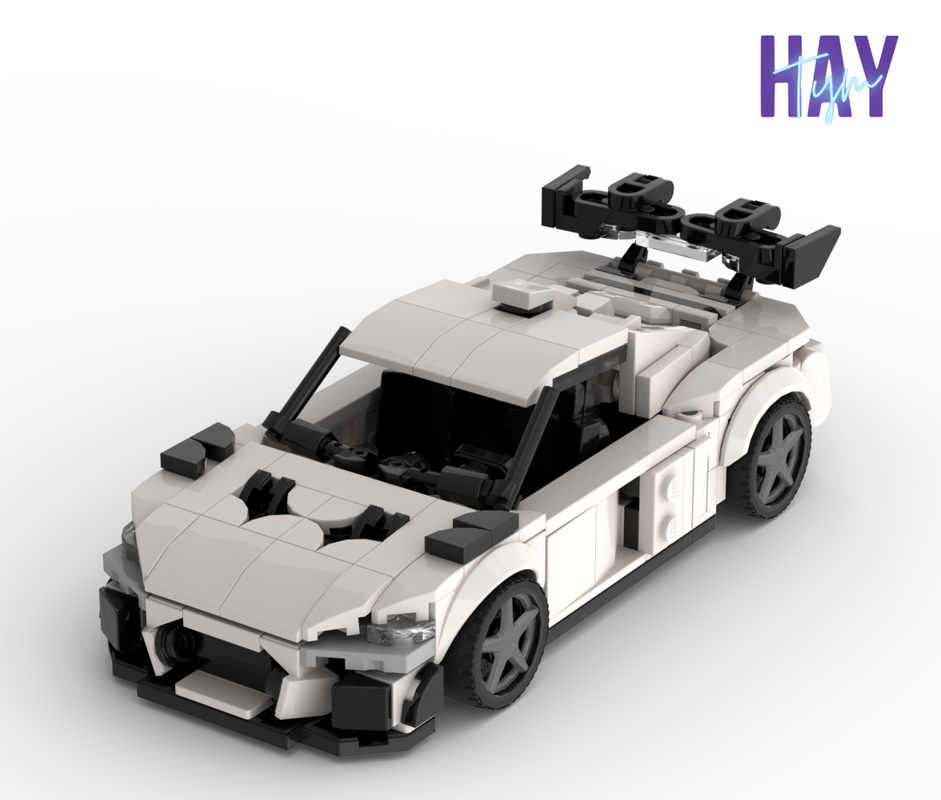LEGO MOC ABT XGT (Audi R8) (White) by TymHay | Rebrickable - Build with ...