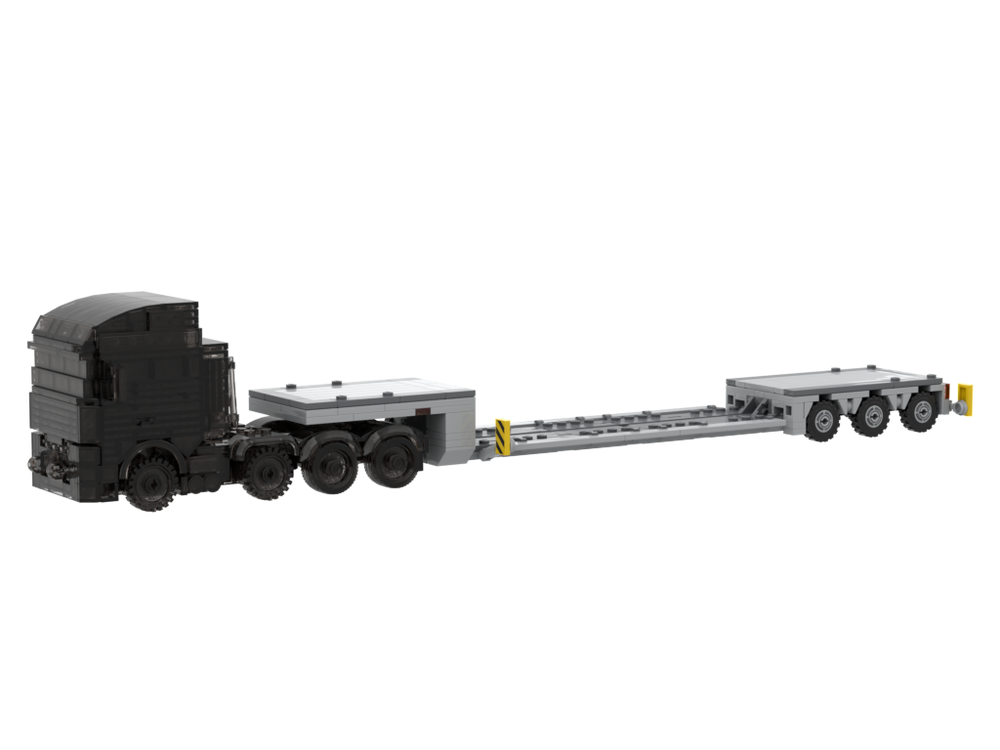 LEGO MOC-196279 Euro Lowloader by justplanebricks | Rebrickable - Build ...