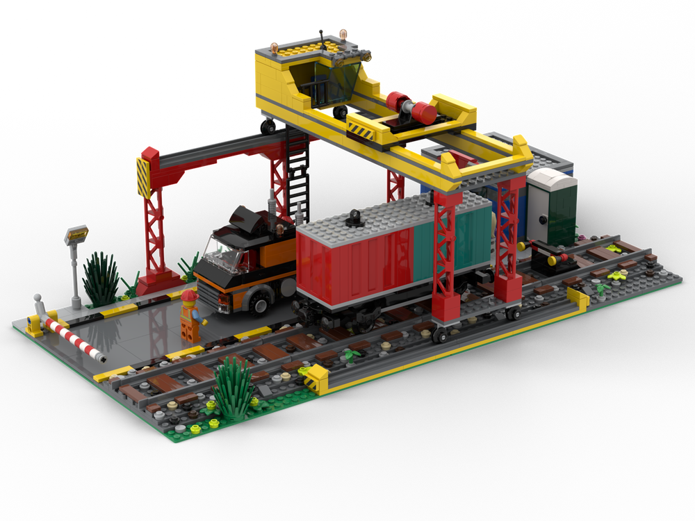 Lego City Cargo Terminal Instructions LEGO 60022 Cargo Terminal