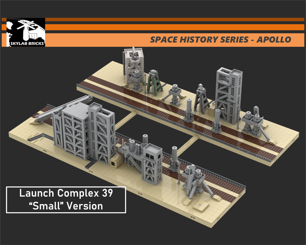 LEGO MOC Launch Complex 39 - Small Version by SkylabBricks ...