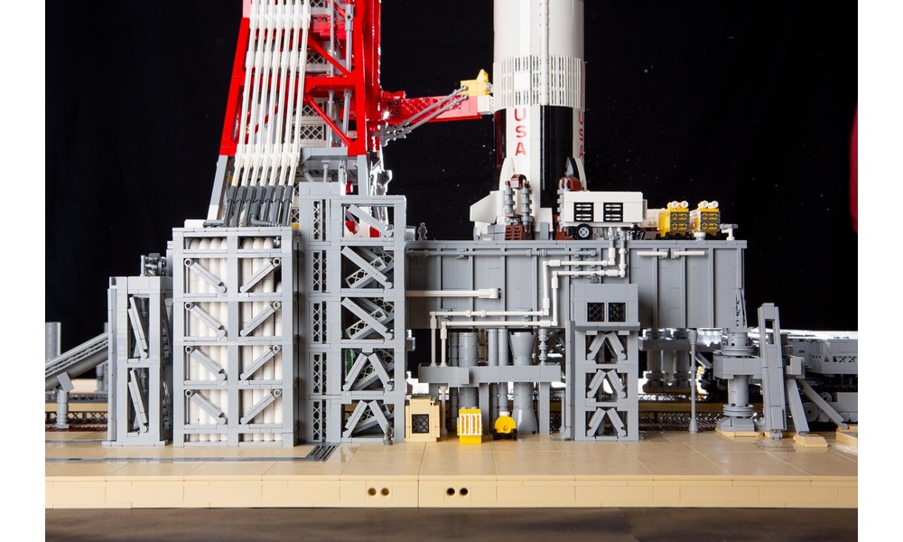 Lego Moc Launch Complex 39 Small Version By Skylabbricks