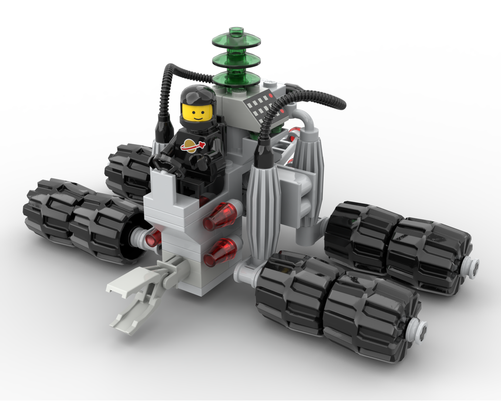 LEGO MOC Automatic Moon Explorer by pturecki | Rebrickable - Build with ...