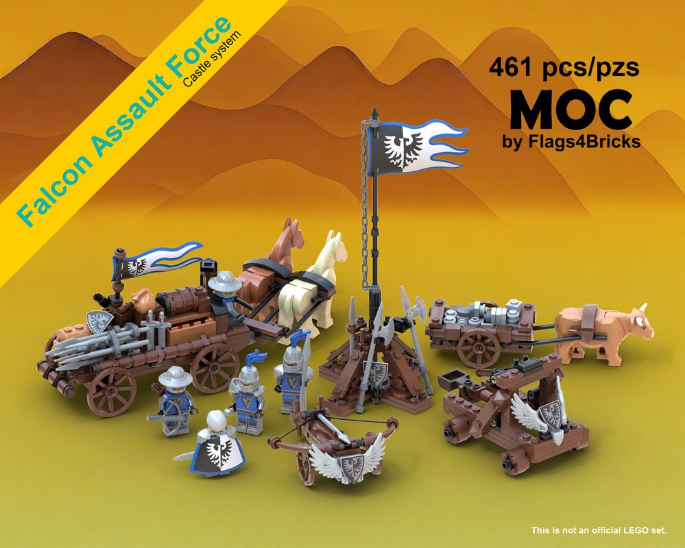 LEGO MOC Falcon Assault Force by Flags4Bricks | Rebrickable - Build ...