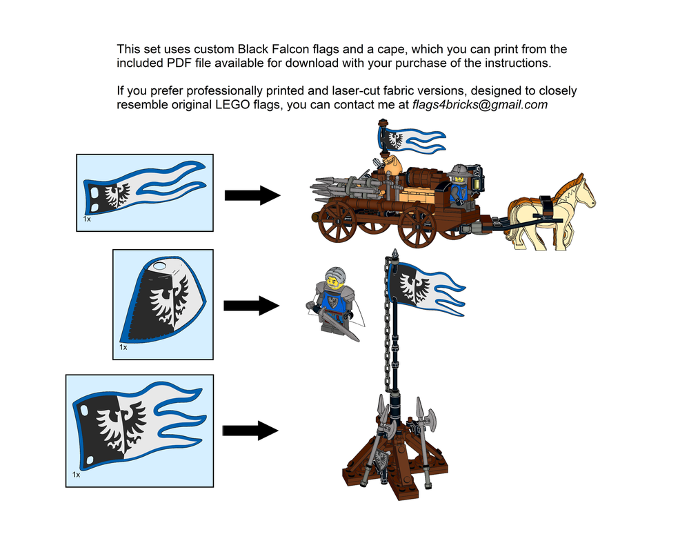 LEGO MOC Falcon Assault Force by Flags4Bricks | Rebrickable - Build ...