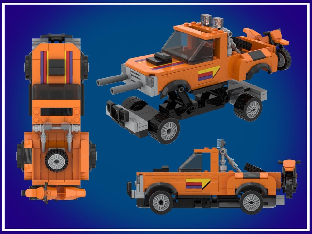 LEGO MOC MASK Firecracker by Flashback_Bricks | Rebrickable - Build ...