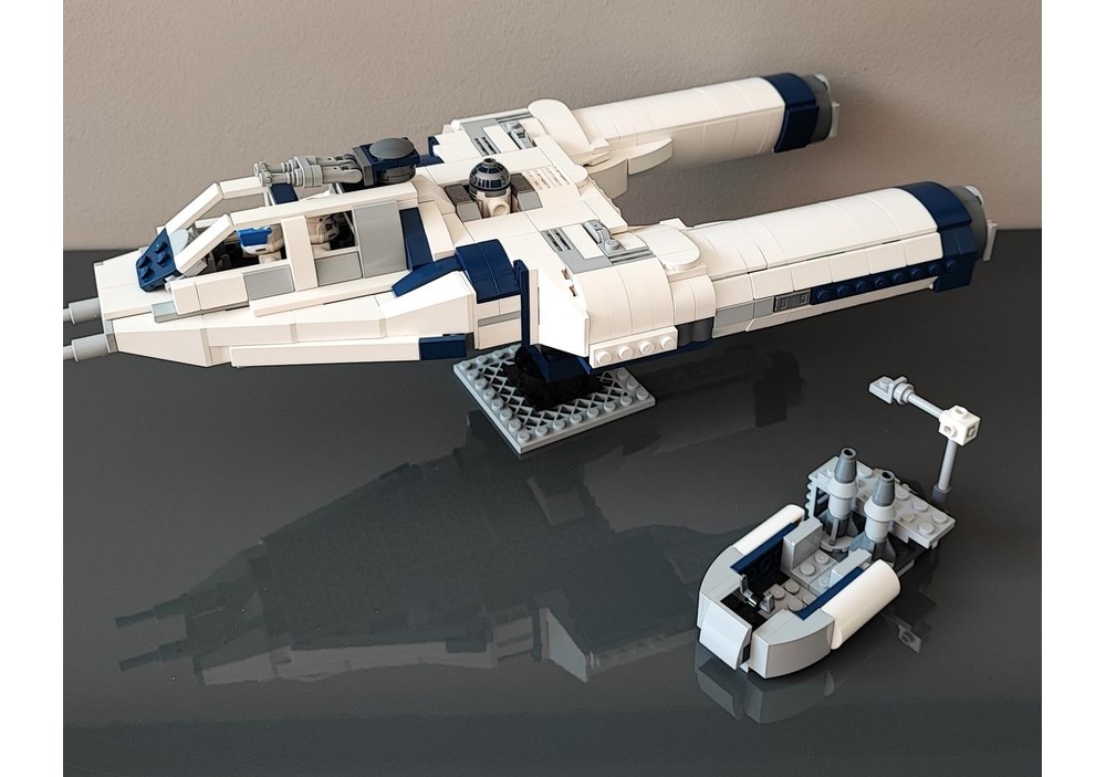 LEGO MOC 75379 Rex Y Wing - R2-D2 Alternate Build by Will_Crafting | Rebrickable - Build with LEGO