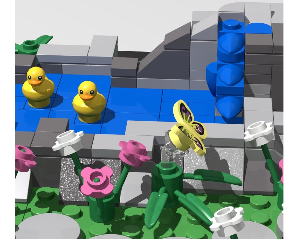 Lego Moc Garden By Jgirden Rebrickable Build With Lego