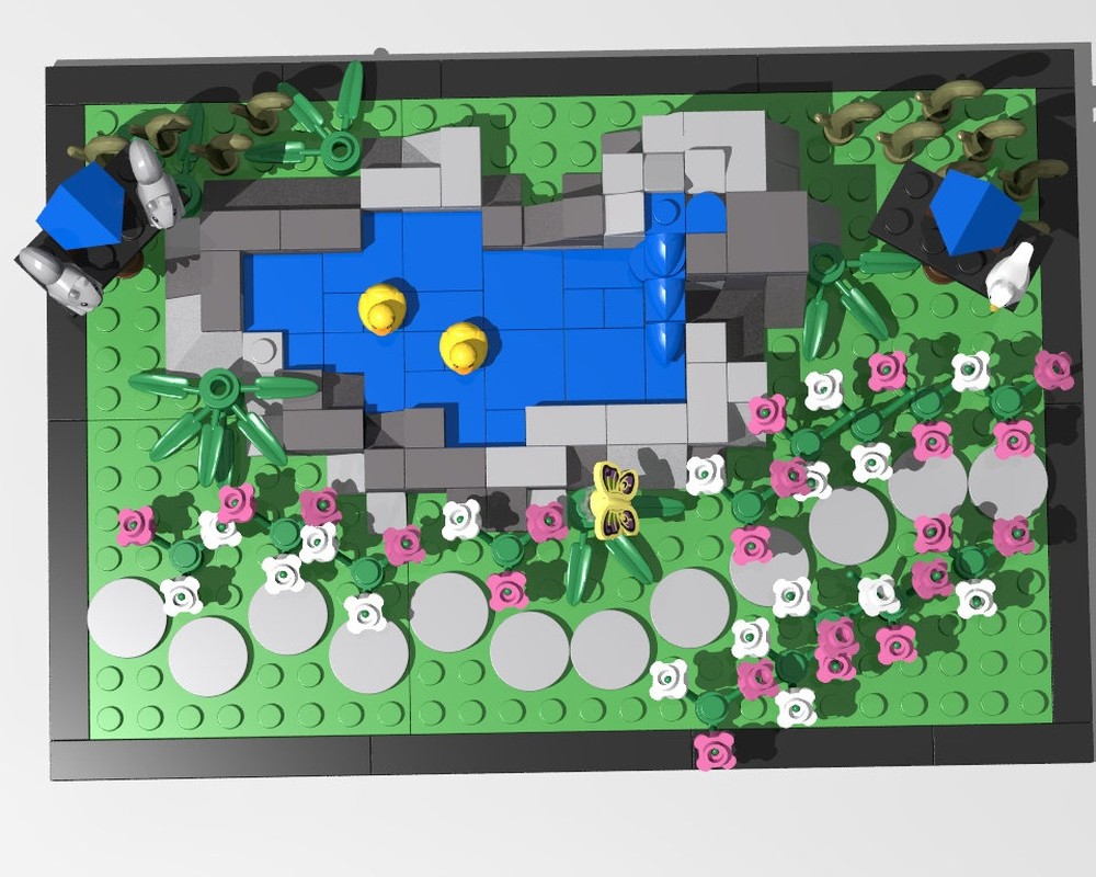 LEGO MOC garden by jgirden | Rebrickable - Build with LEGO