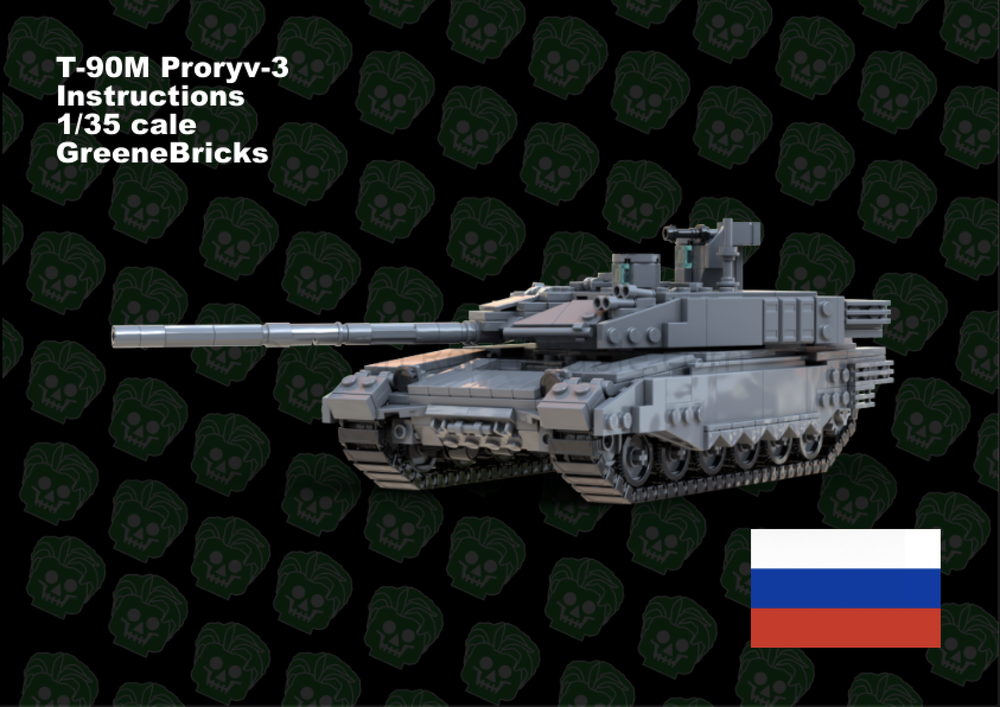 LEGO MOC T-90M Proryv-3 by GreeneBricks | Rebrickable - Build with LEGO