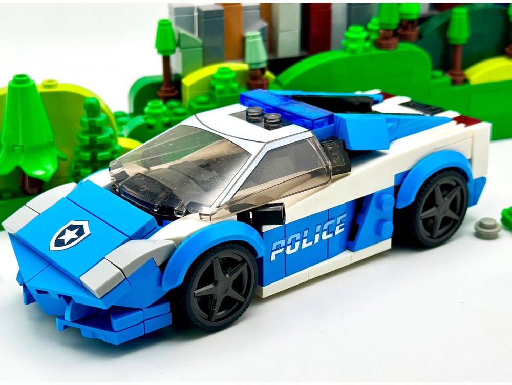LEGO MOC Raging Bull Gallardo Police by IBrickedItUp | Rebrickable ...
