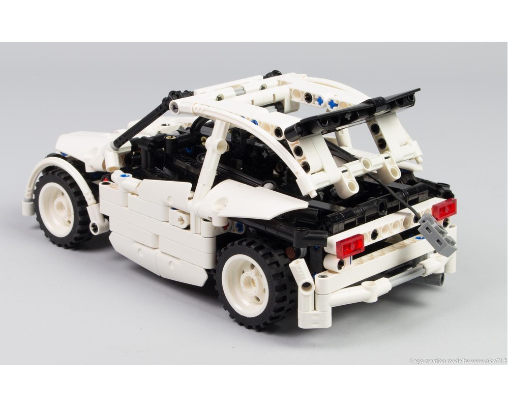 LEGO MOC Rally Car Transformer by Nico71 | Rebrickable - Build with LEGO