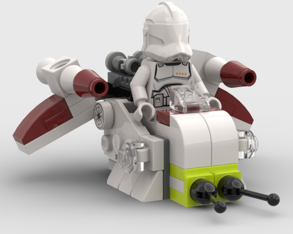 LEGO MOC LAAT Republic Gunship Microfighter by CloneBenjamin15 ...