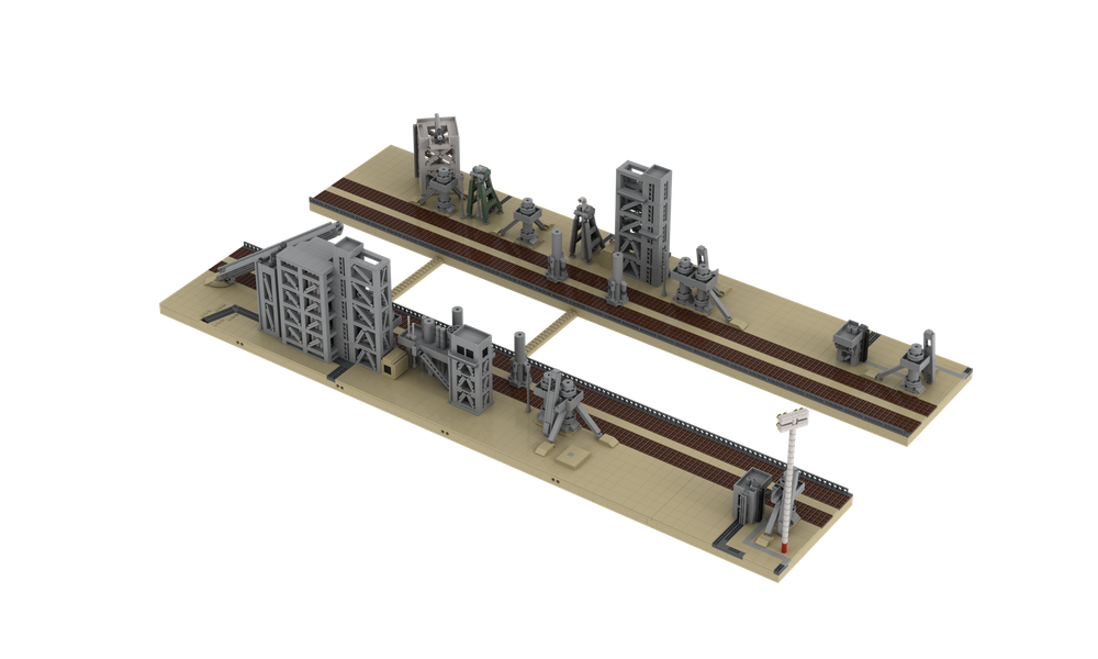 Lego Moc Launch Complex 39 Small Plus Version By Skylabbricks