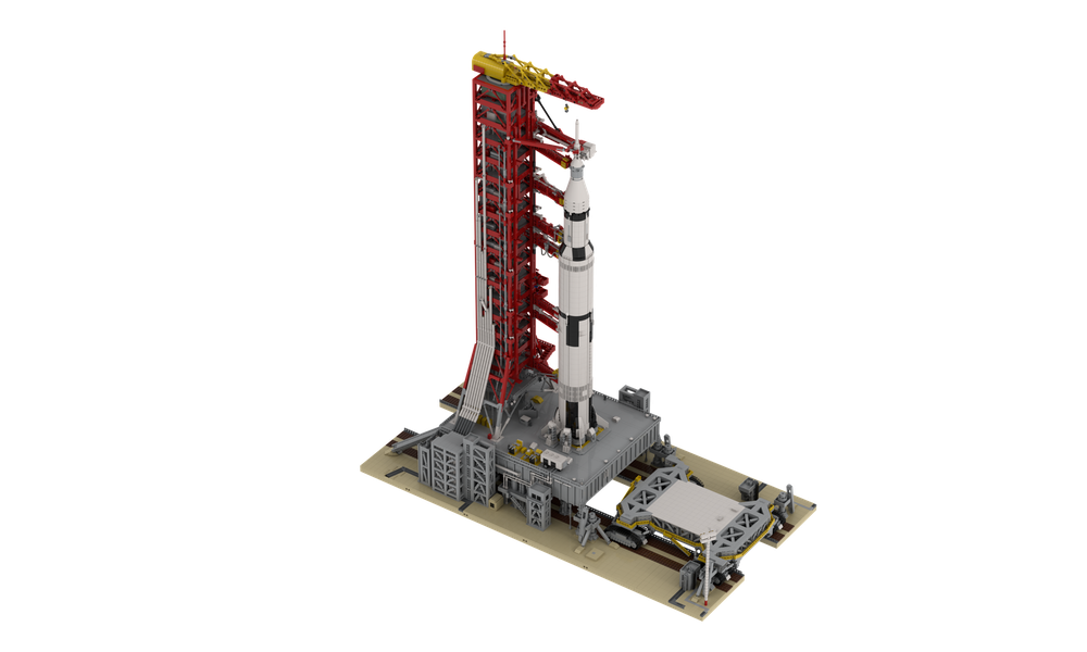 Lego Moc Launch Complex 39 Small Plus Version By Skylabbricks